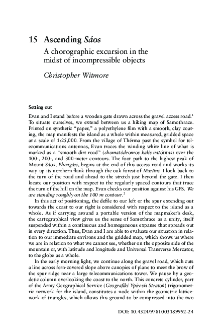 (PDF) Ascending Sáos. A chorographic excursion in the midst of ...