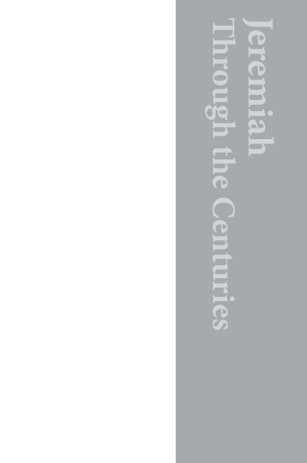 (PDF) Jeremiah Through the Centuries | Mary Callaway - Academia.edu