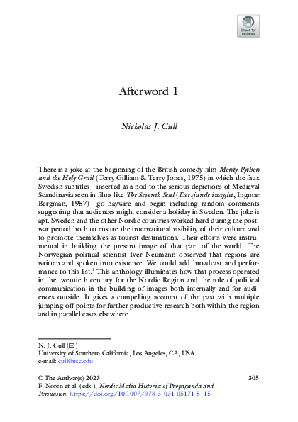 (PDF) Afterword 1