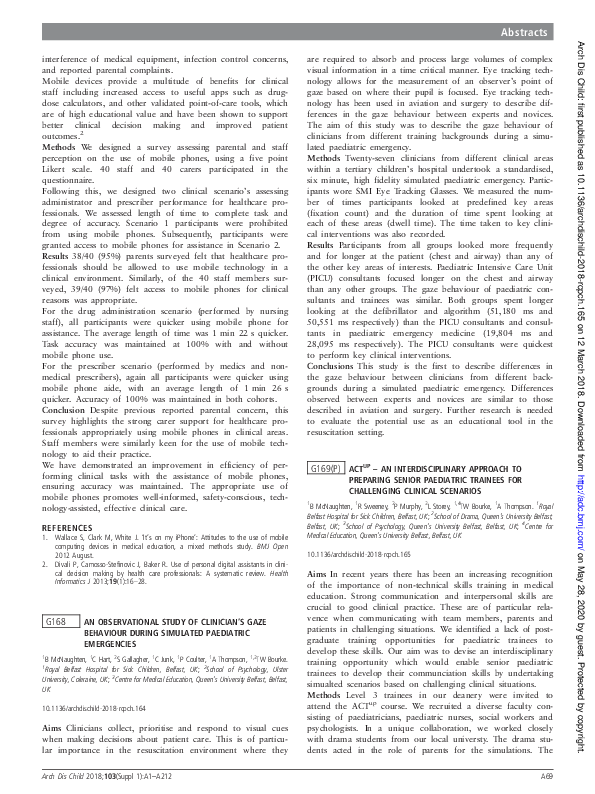 (PDF) G169(P) Actup– an interdisciplinary approach to preparing senior ...