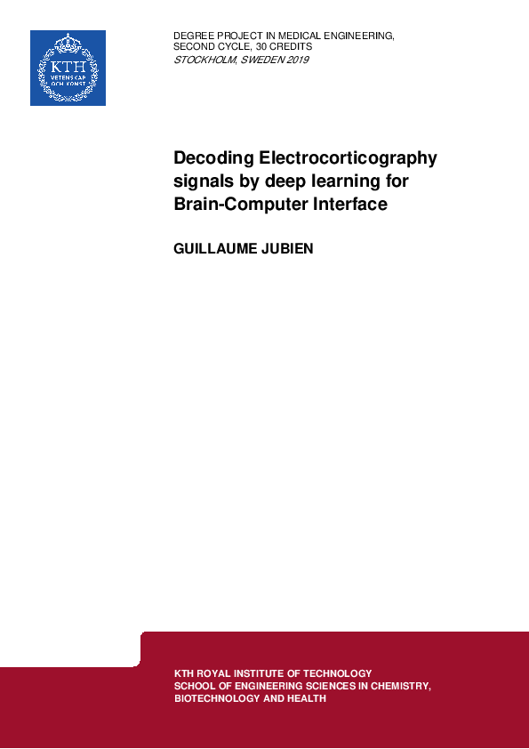 (PDF) Decoding Electrocorticography Signals by Deep Learning for Brain ...