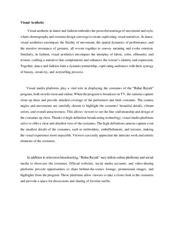 (PDF) Visual Aesthetic