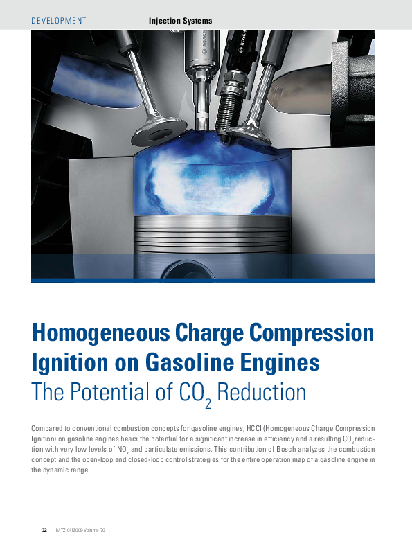 (PDF) Homogeneous Charge Compression Ignition on Gasoline Engines
