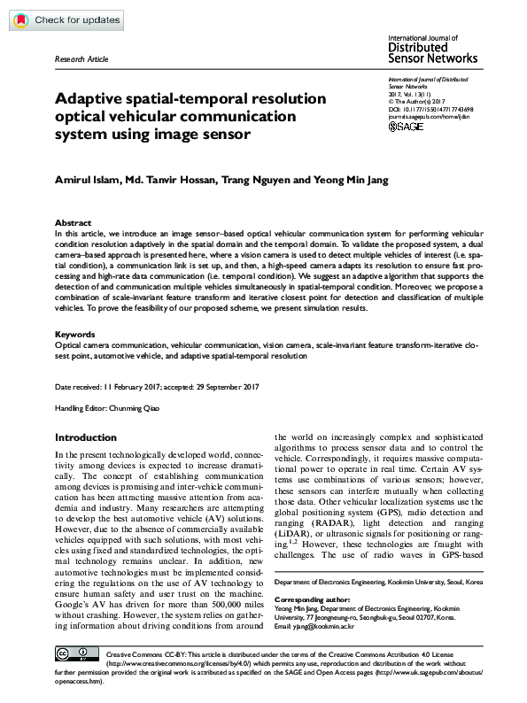 (PDF) Adaptive spatial-temporal resolution optical vehicular ...