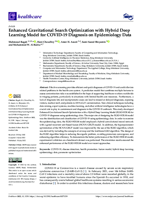(PDF) Enhanced Gravitational Search Optimization with Hybrid Deep ...