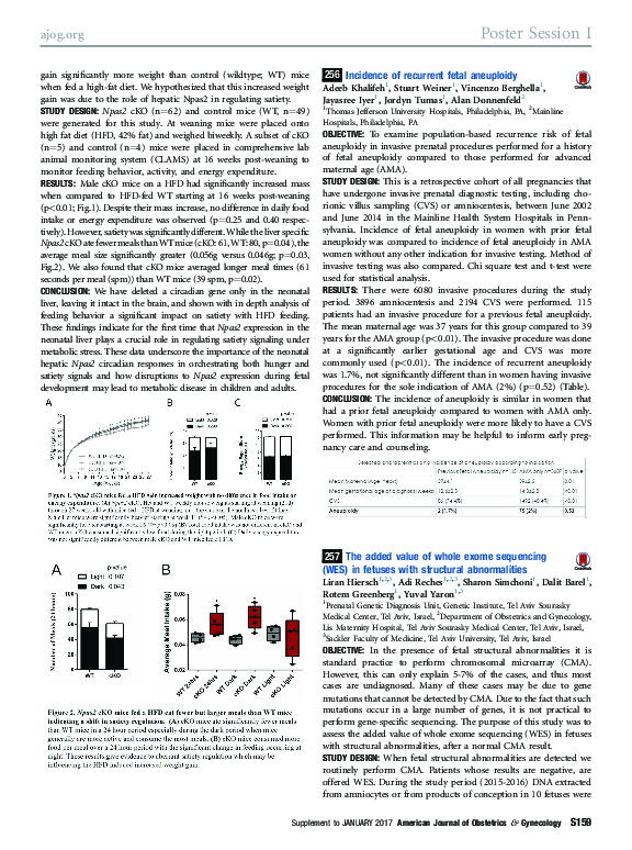 (PDF) 257: The added value of whole exome sequencing (WES) in fetuses ...