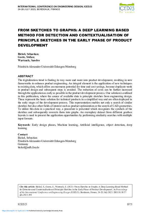 (PDF) From Sketches to Graphs: A Deep Learning Based Method for Detection and Contextualisation ...