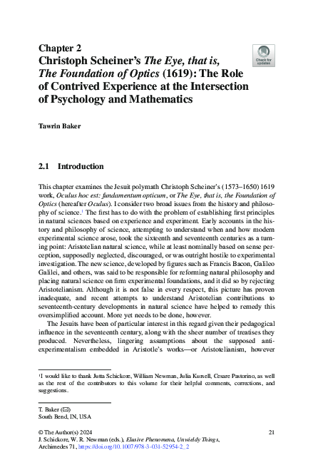 (PDF) Christoph Scheiner’s The Eye, that is, The Foundation of Optics ...