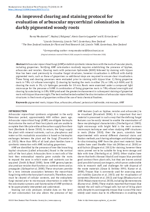 (PDF) An improved clearing and staining protocol for evaluation of ...