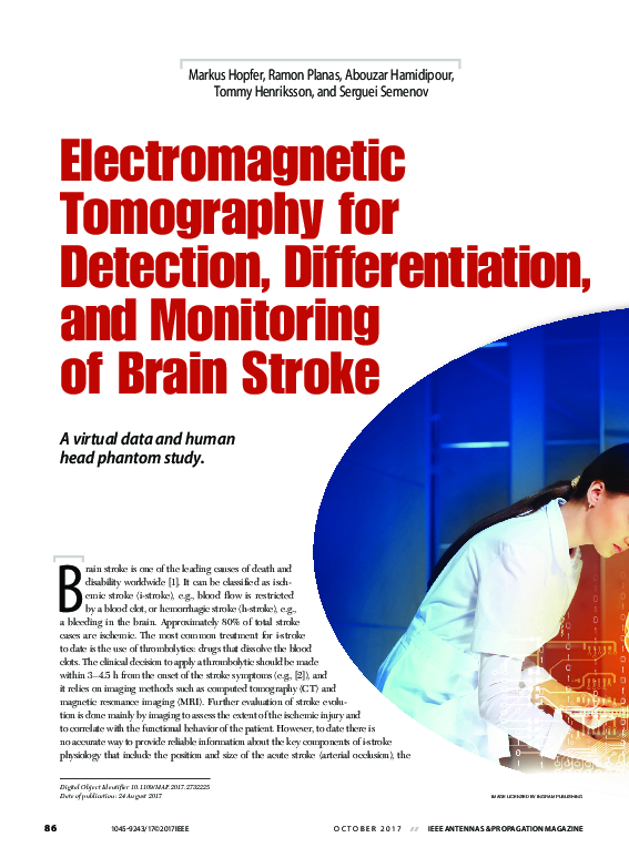 (PDF) Electromagnetic Tomography for Detection, Differentiation, and ...