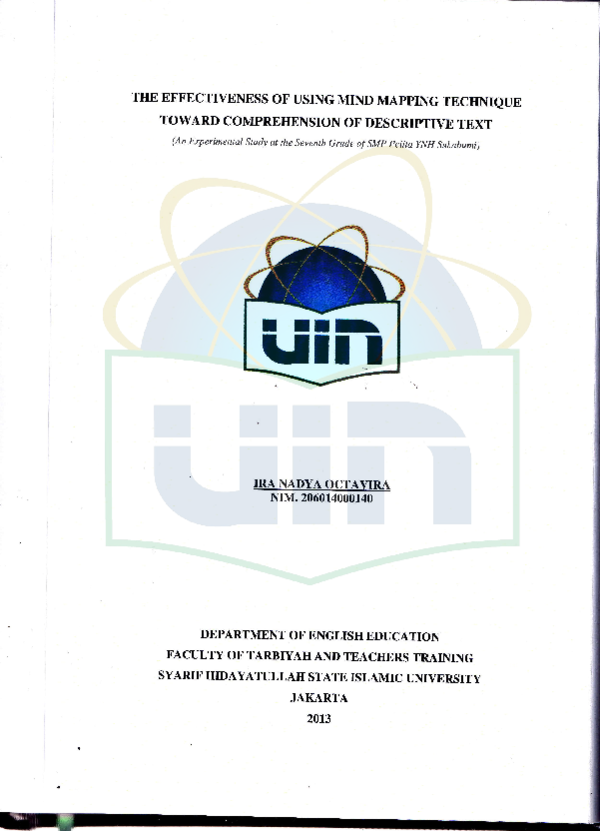 (PDF) The effectiveness of using mind mapping technique toward ...