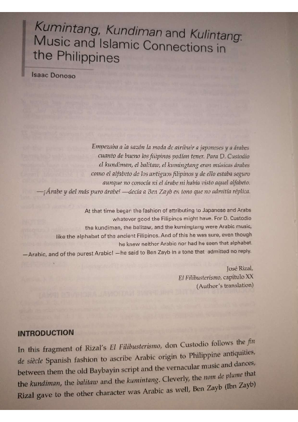 (PDF) Kumintang, Kundiman and Kulintang: Music and Islamic Connections ...