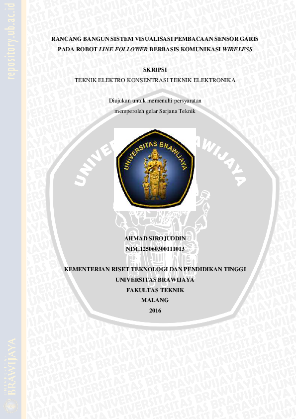 (PDF) Rancang Bangun Sistem Visualisasi Pembacaan Sensor Garis Pada ...