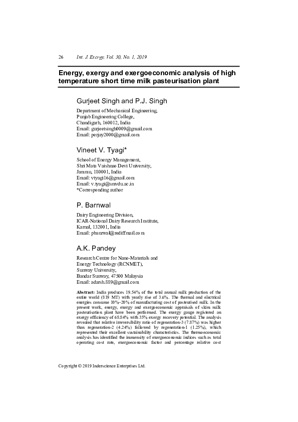 (PDF) Energy, exergy and exergoeconomic analysis of high temperature ...