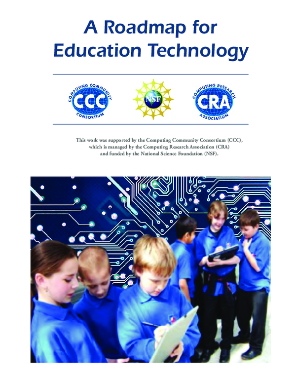 (PDF) A Roadmap for Education Technology