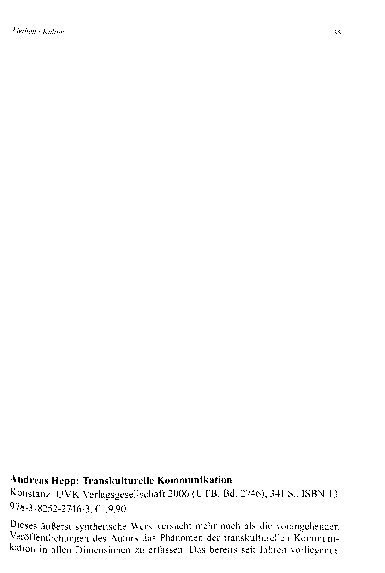 (PDF) Andreas Hepp: Transkulturelle Kommunikation