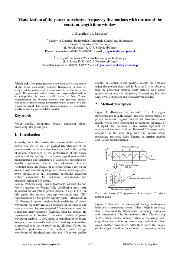 (PDF) Visualization of the power waveforms frequency fluctuations with the use of the constant ...
