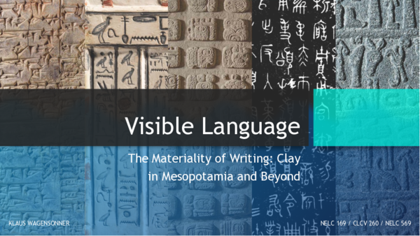(PDF) Visible Language – The Materiality of Writing: Clay in ...