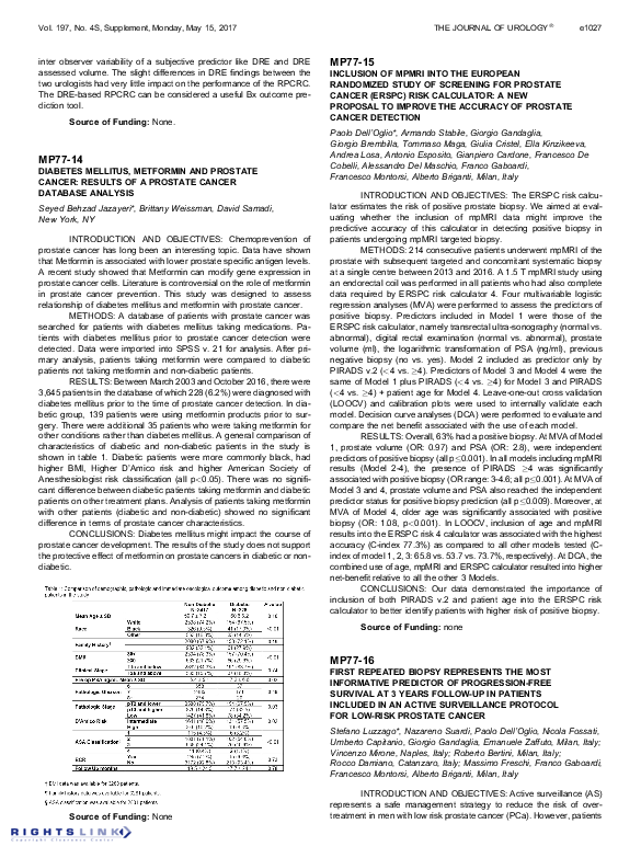 (PDF) MP77-16 First Repeated Biopsy Represents the Most Informative ...