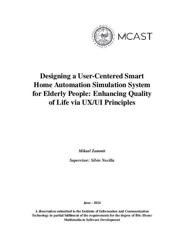 (PDF) Designing a User-Centered Smart Home Automation Simulation System ...