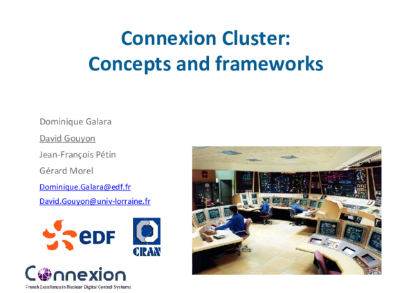 (PDF) Connexion cluster: concepts and frameworks | David Gouyon - Academia.edu
