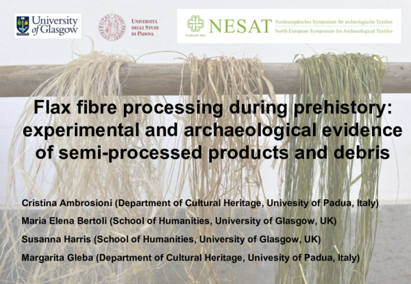 (PDF) Flax fibre processing during prehistory: experimental and archaeological evidence of semi ...