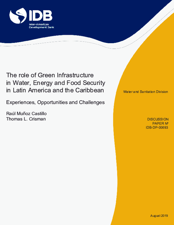 (PDF) The Role of Green Infrastructure in Water, Energy and Food ...