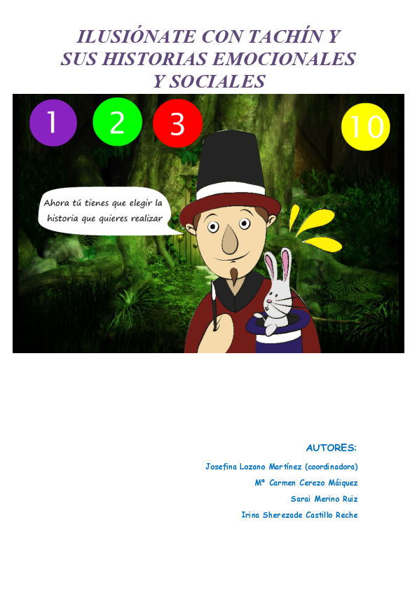 (PDF) Ilusiónate con Tachín y sus historias emocionales y sociales