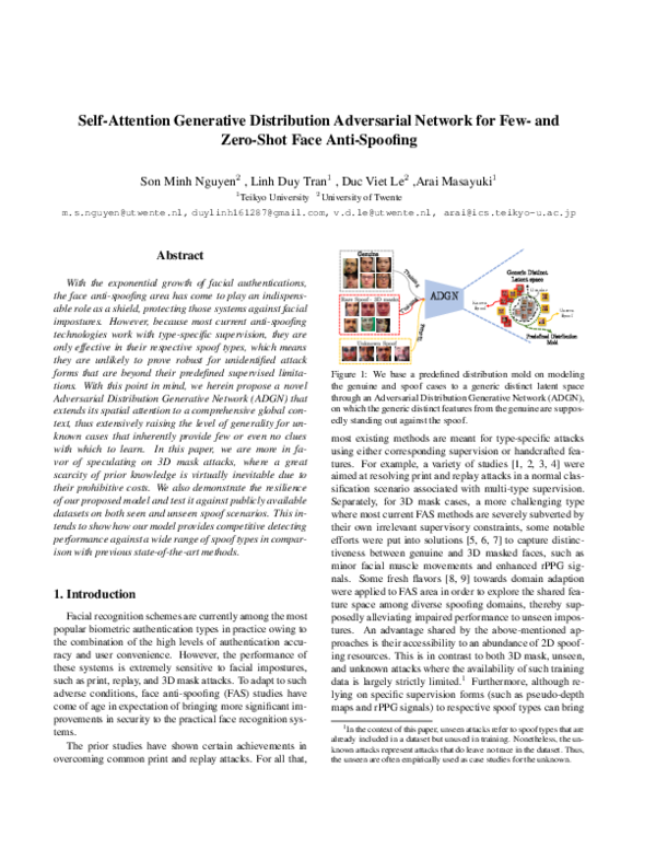 (PDF) Self-Attention Generative Distribution Adversarial Network for Few- and Zero-Shot Face ...