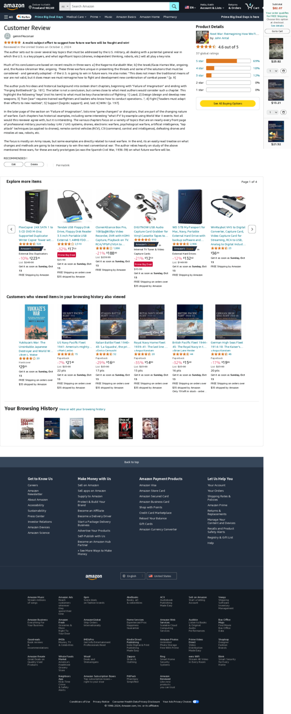 (PDF) Next War Reimagining How We Fight the Next War - book review ...