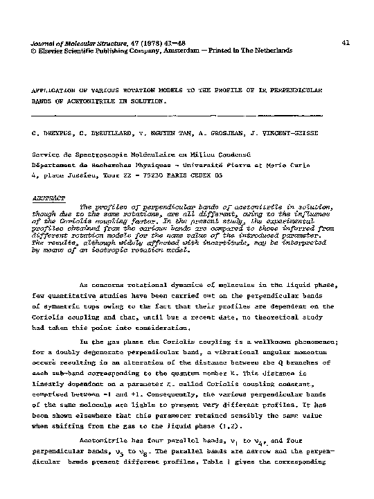 (PDF) Application of various rotation models to the profile of IR ...