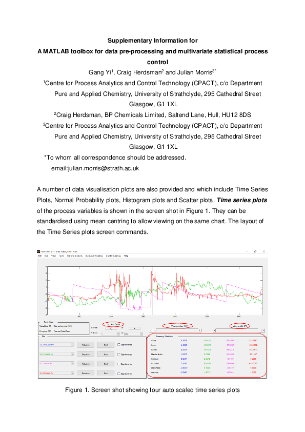 (PDF) A MATLAB toolbox for data pre-processing and multivariate ...