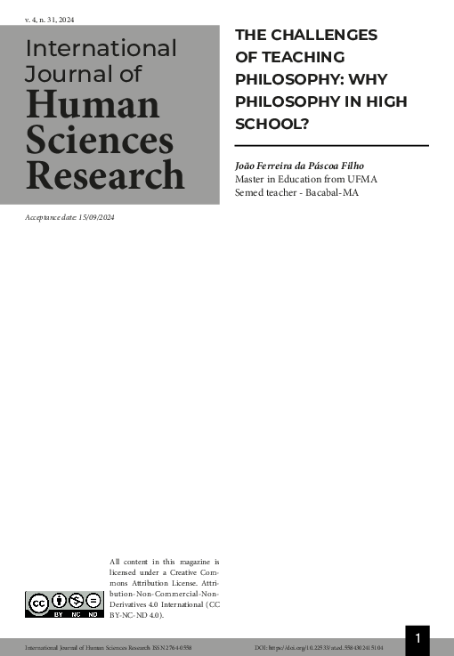 (PDF) THE CHALLENGES OF TEACHING PHILOSOPHY: Why philosophy in high ...
