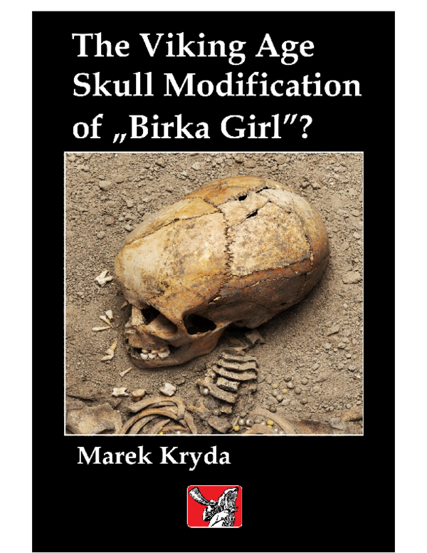 (PDF) The Viking Age Skull Modification of "Birka Girl"?