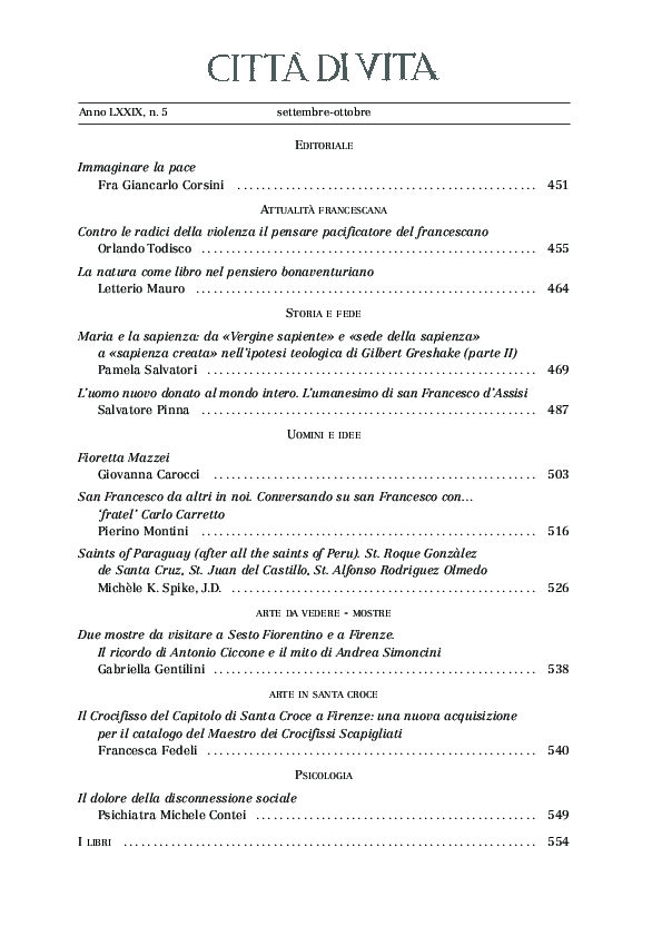 (PDF) Maria e la sapienza: da ‘vergine sapiente’ e ‘sede della sapienza ...