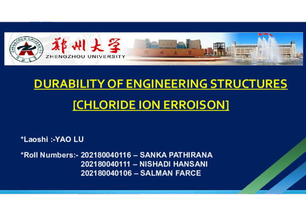 (PDF) DURABILITY OF ENGINEERING STRUCTURES