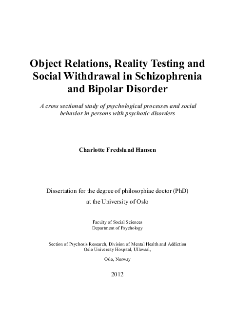 (PDF) Passive/Apathetic Social Withdrawal and Active Social Avoidance ...