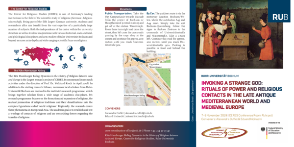 (PDF) International Workshop: “Invoking a Strange God: Rituals of Power ...