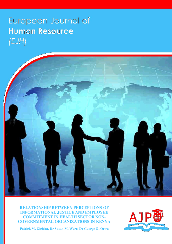 (PDF) Relationship Between Perceptions of Informational Justice and ...