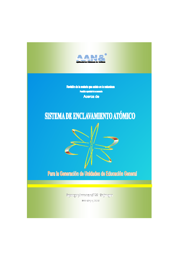 (PDF) Atomic Interlocking System (Spanish)