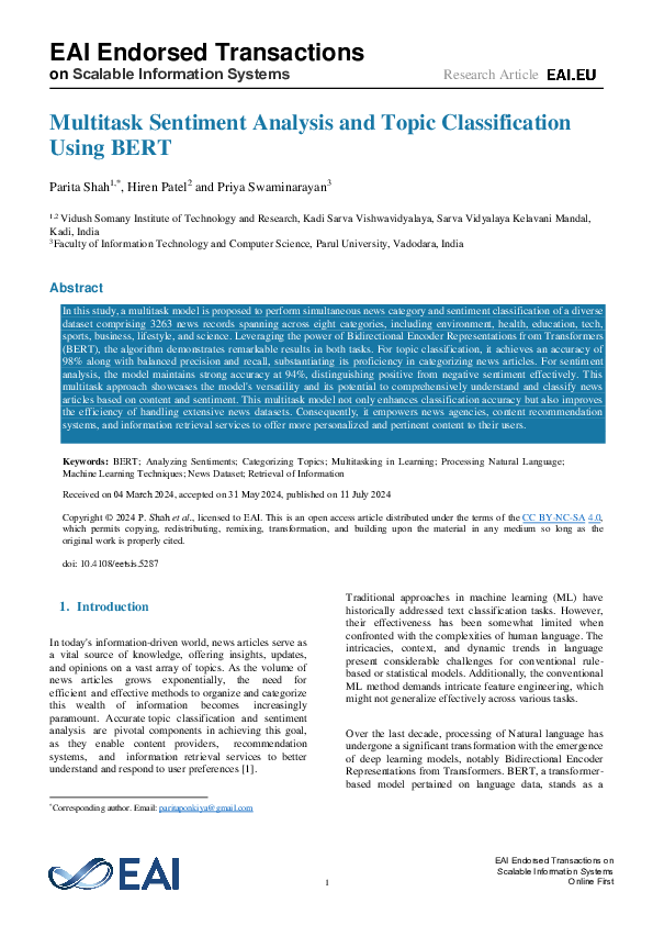 (PDF) EAI Endorsed Transactions on Scalable Information Systems