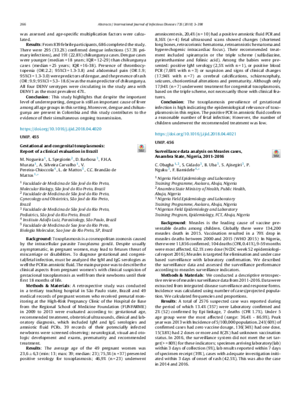 Pdf Surveillance Data Analysis On Measles Cases Anambra State Nigeria 2011 2016