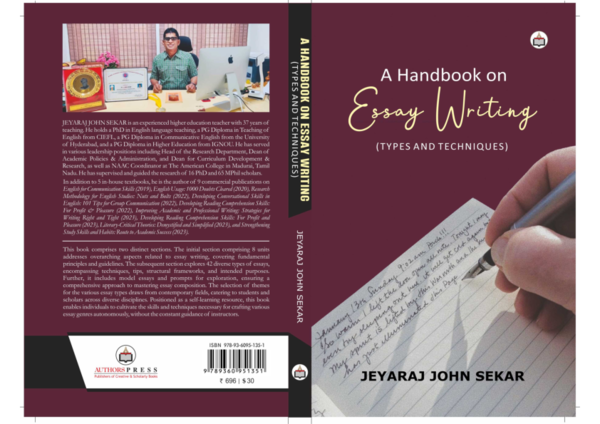 (PDF) A Handbook on Essay Writing: Types and Techniques