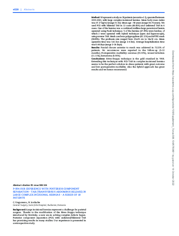 (PDF) P-004 Our Experience with Posterior Component Separation – Tar ...