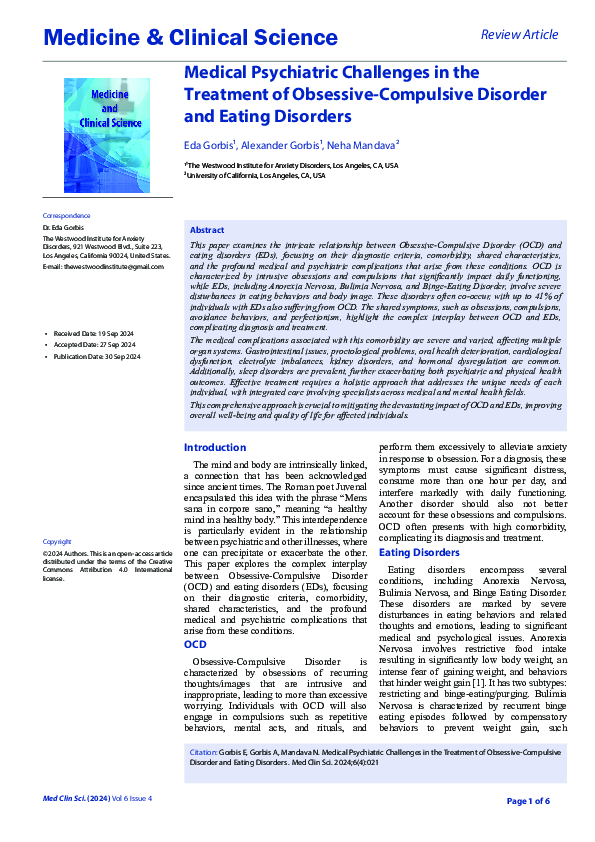 (PDF) Medicine & Clinical Science