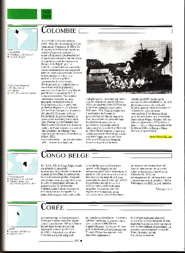 (PDF) COLOMBIE 1920-1929 | Javier Perez-Siller - Academia.edu