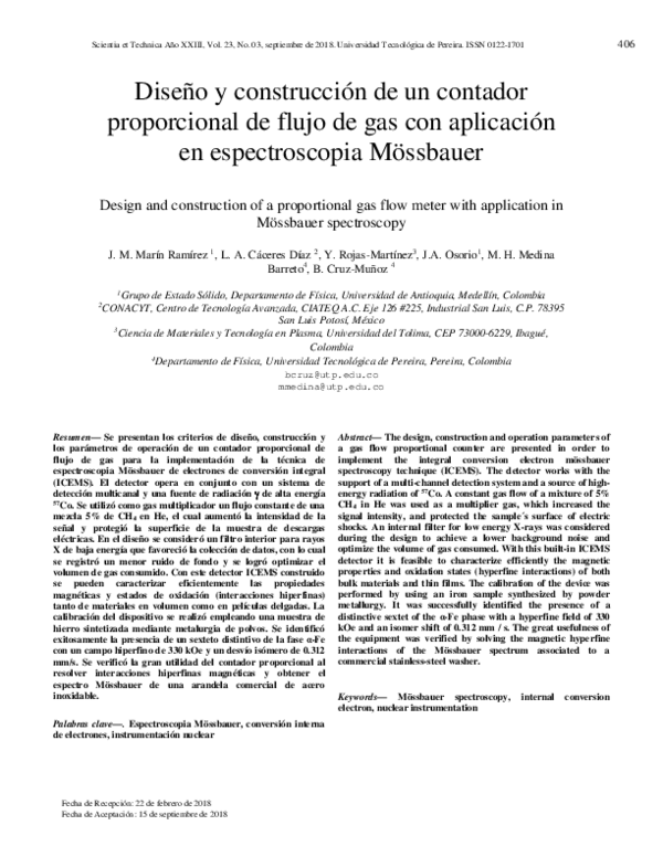 (PDF) Design and construction of a proportional gas flow meter with ...