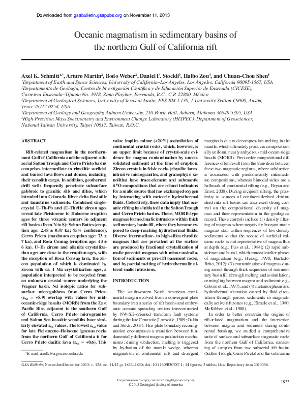 (PDF) Oceanic magmatism in sedimentary basins of the northern Gulf of ...