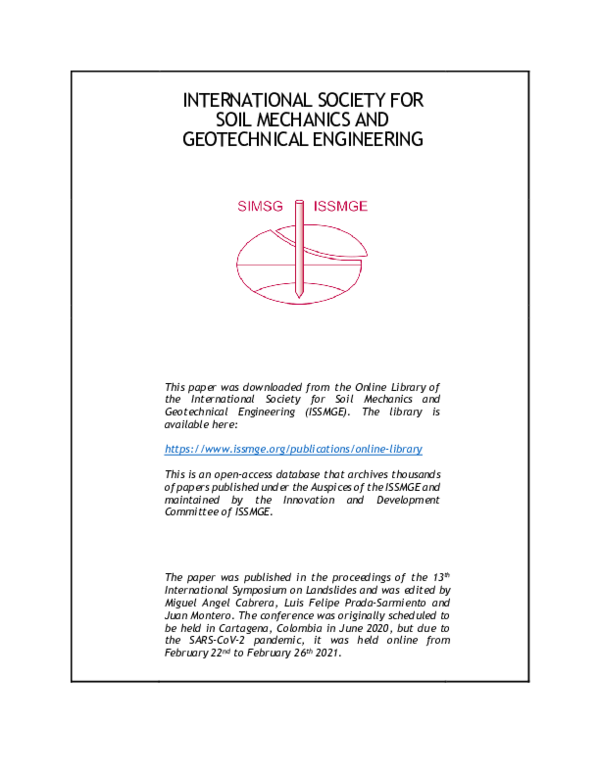 (PDF) Landslide inventory mapping in Brazil: Status and challenges