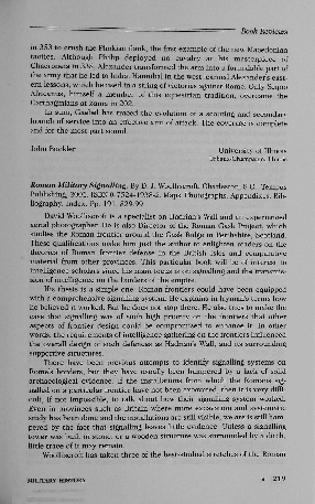 (PDF) Roman Military Signalling